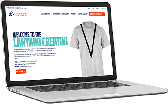 Lanyard Creator | Online Lanyards - Custom Printed Lanyards for Your ...